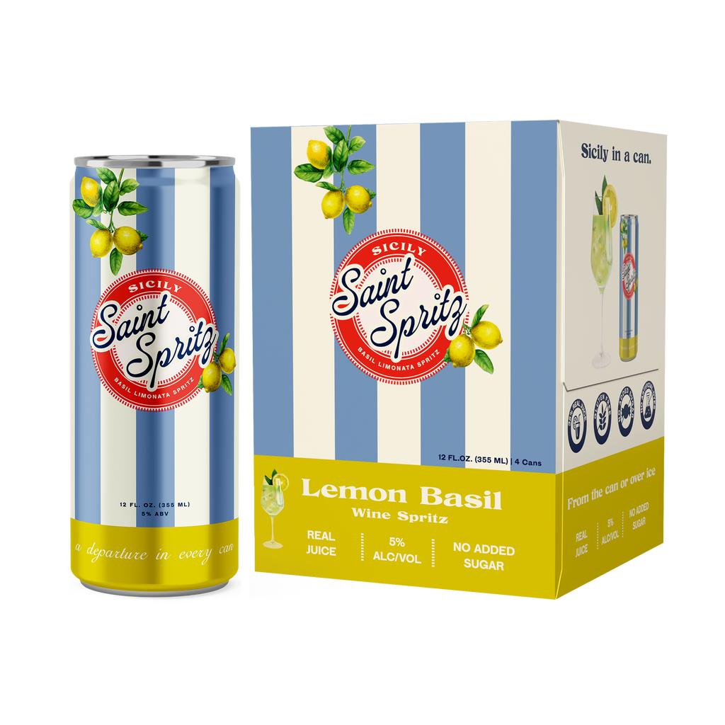 Saint Spritz Sicily | Basil Limonata Spritz Online | Saint Spritz