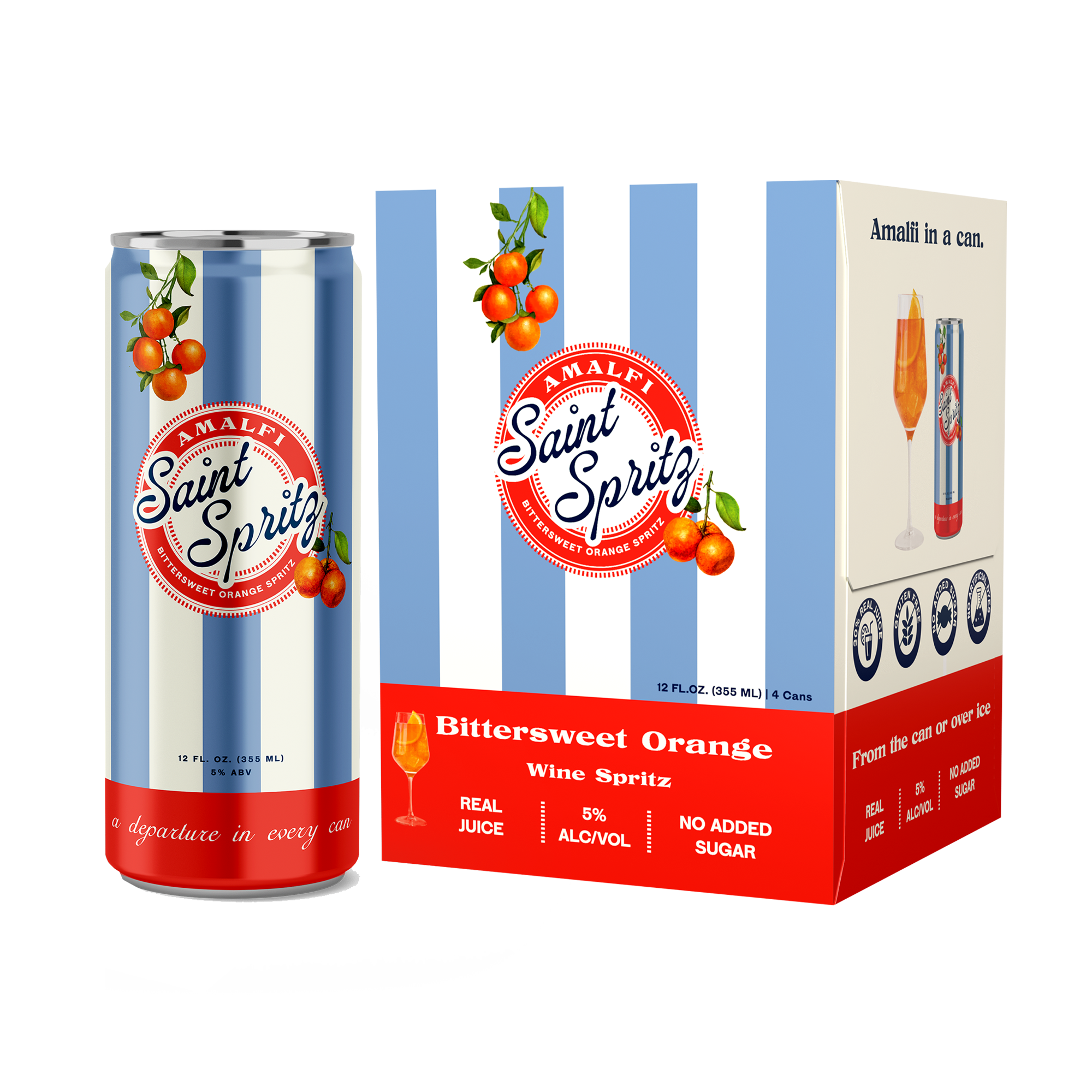 Saint Spritz: A Departure in every Can