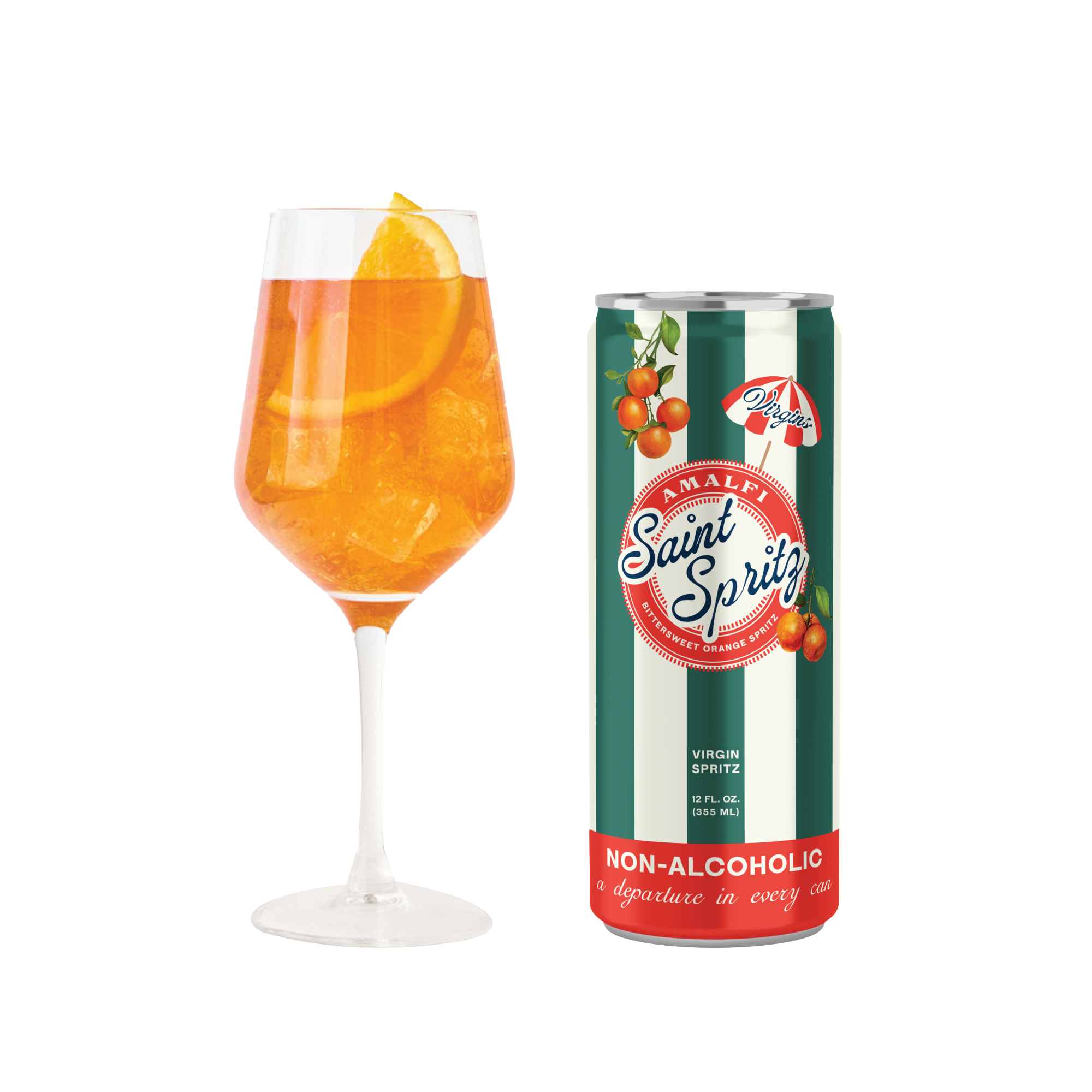 Orange Aperitivo Virgin Spritz | Saint Spritz